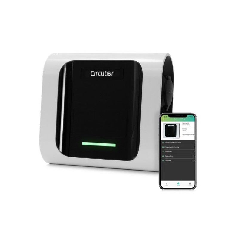 Cargador de Wallbox eNEXT T-S2 de Circutor, con base Tipo 2 de 32 A ...